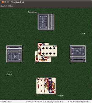 Five Hundred Card Game
